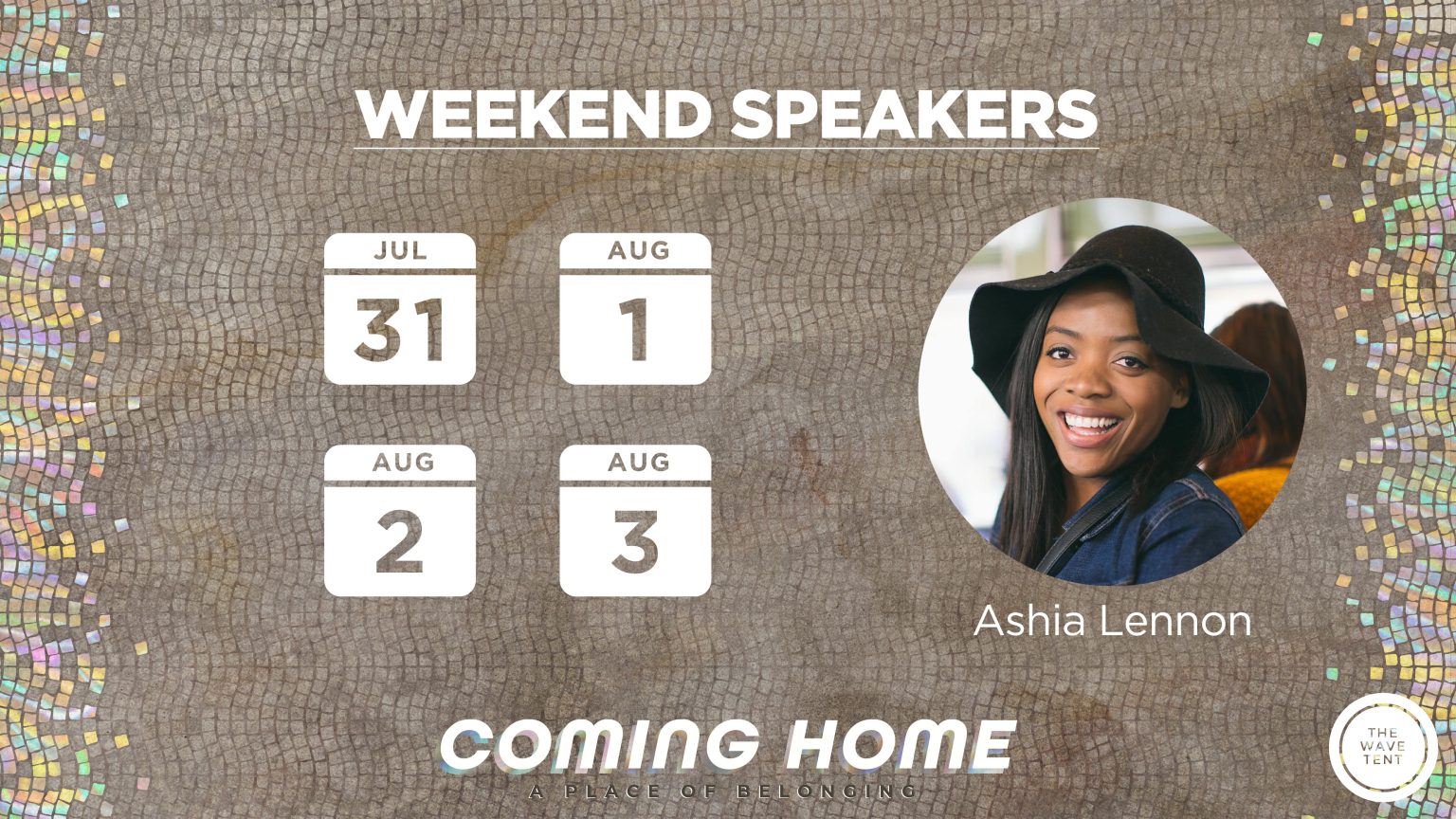 Wave Schedule – 2024 BC Camp Meeting